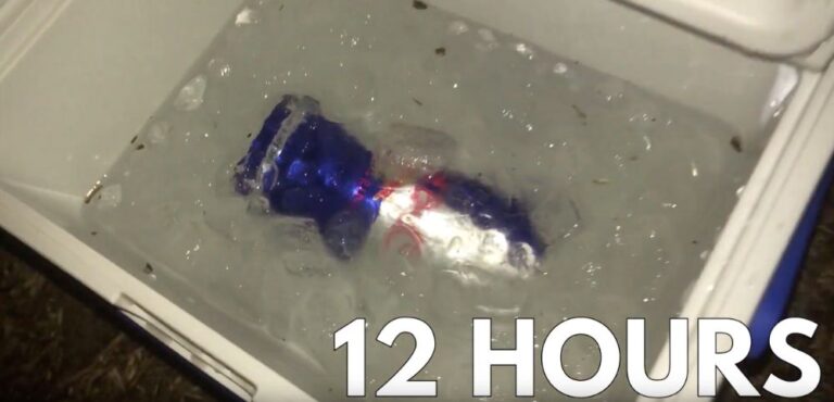 How Cold Is a Cooler Full Of Ice?