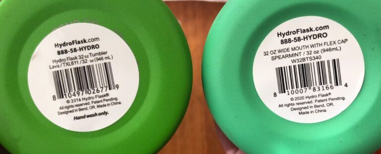 fake-vs-real-hydro-flask-barcode-stickers - Hunting Waterfalls