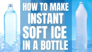 How To Make Instant Soft Ice In A Water Bottle (Details + Videos)