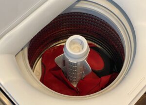 wetsuit-inside-washing-machine-top-loader - Hunting Waterfalls