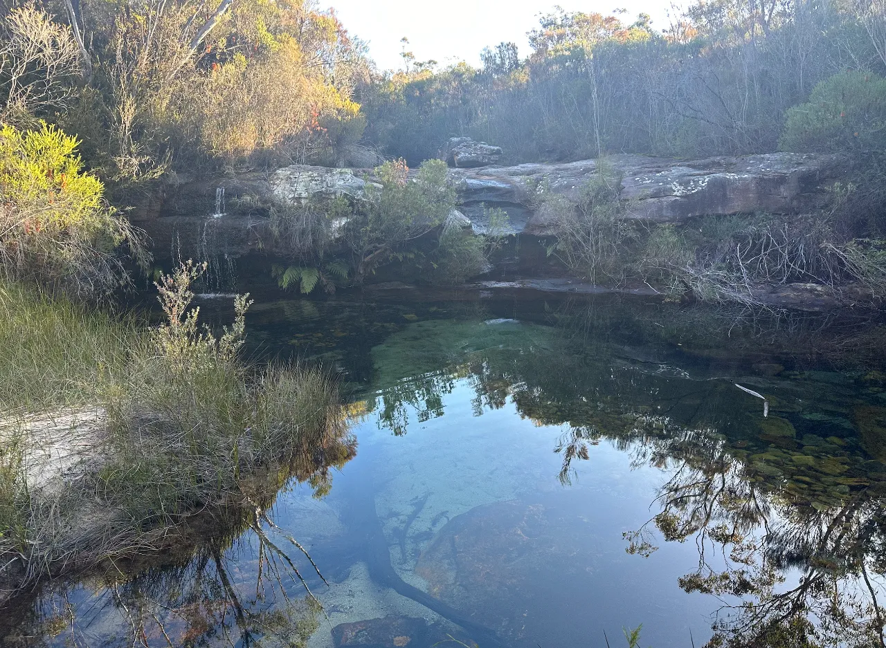 kiki-sandy-pool-near-uloola-brook-falls-royal-national-park - Hunting ...